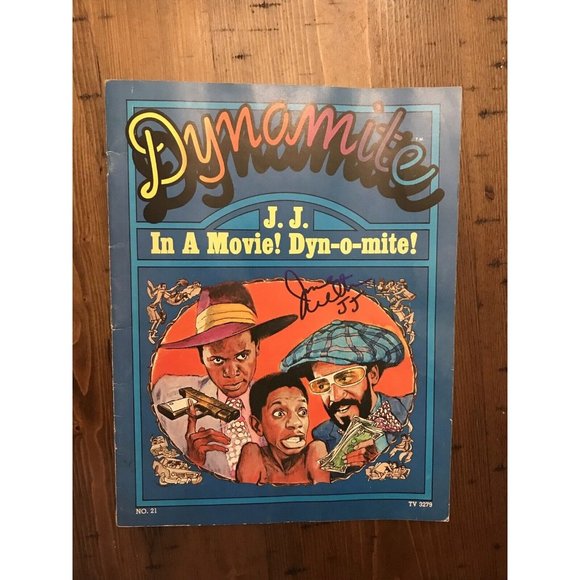 Wall Decor | Original Vintage 1976 Dynamite Magazine 21 Jimmie Jj ...